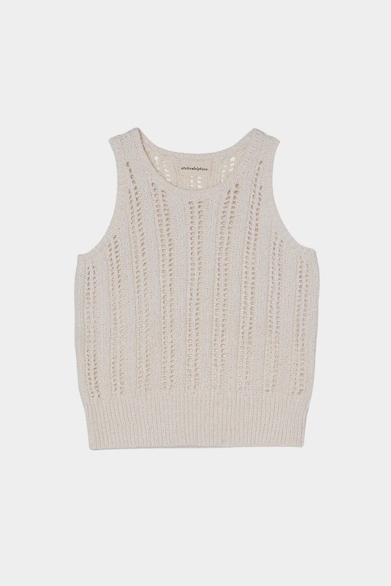 Ferrand Top, Cream | YUCCA