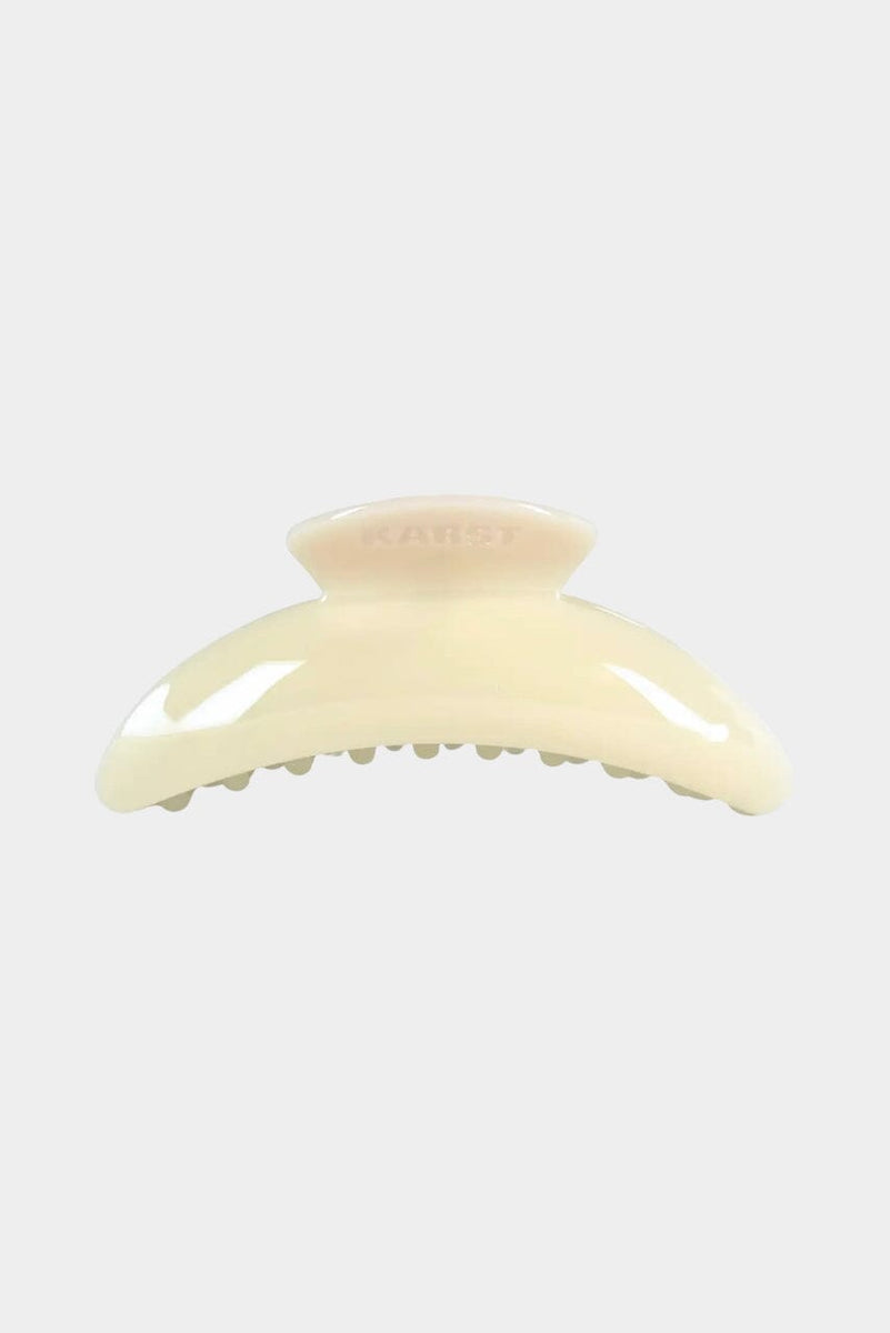Slim Hair Claw Clip, Buttermilk | YUCCA