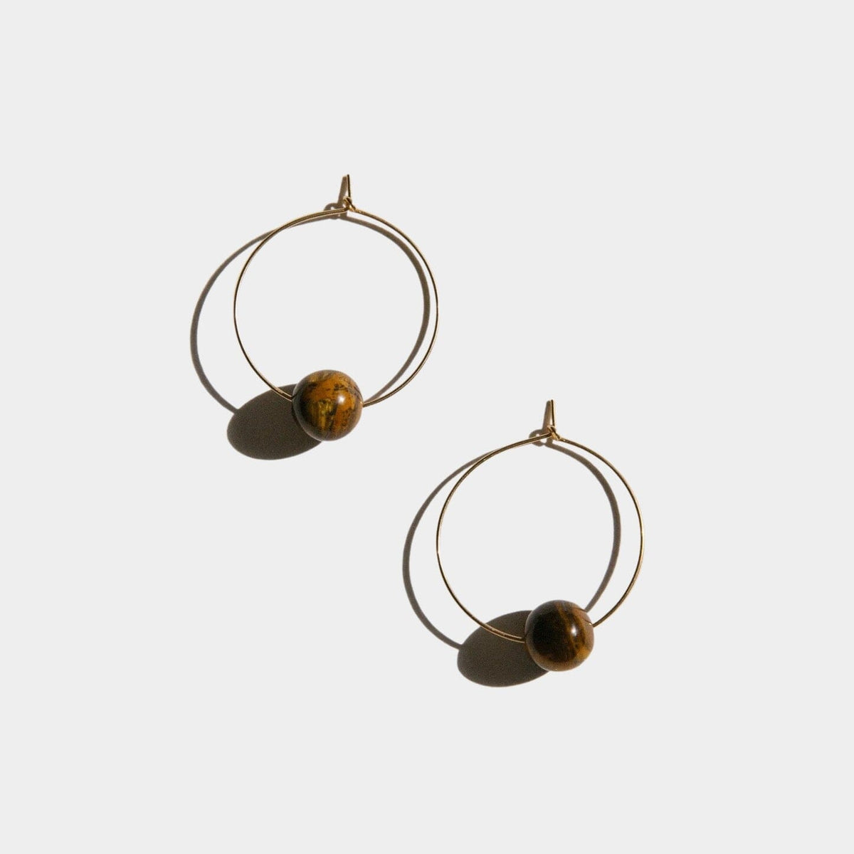 Vermeer Studio | Fern Hoop Earrings - SHOP YUCCA